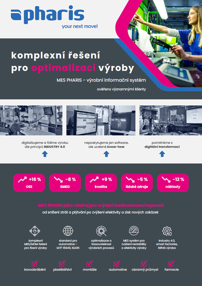 MES PHARIS - Produktový leták CZ - MES PHARIS